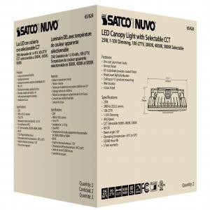 Satco 65-624 Bronze Canopy Ceiling Light