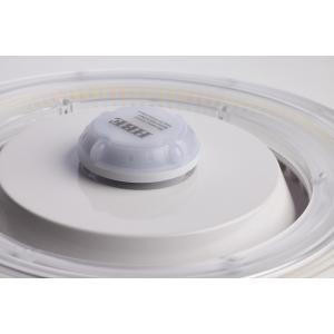 Satco 65-631R1 White Canopy Ceiling Light with Sensor Port