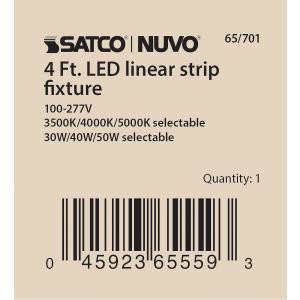 Satco 65-702 White Linear Strip Light