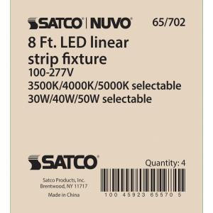 Satco 65-702 White Linear Strip Light