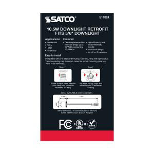 Satco S11824 | CCT Selectable LED Gimbal | Modern Adjustable Downlight