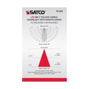Satco S11841 | CCT Selectable LED Downlight | Easy Install