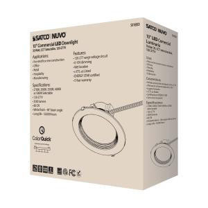 Satco S11853 10" LED Downlight | Wet Rated CCT | Easy Retrofit