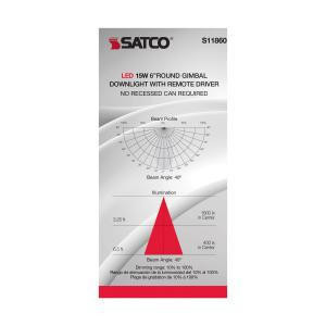 Satco S11860 6" LED Downlight | CCT Selectable | Easy Retrofit