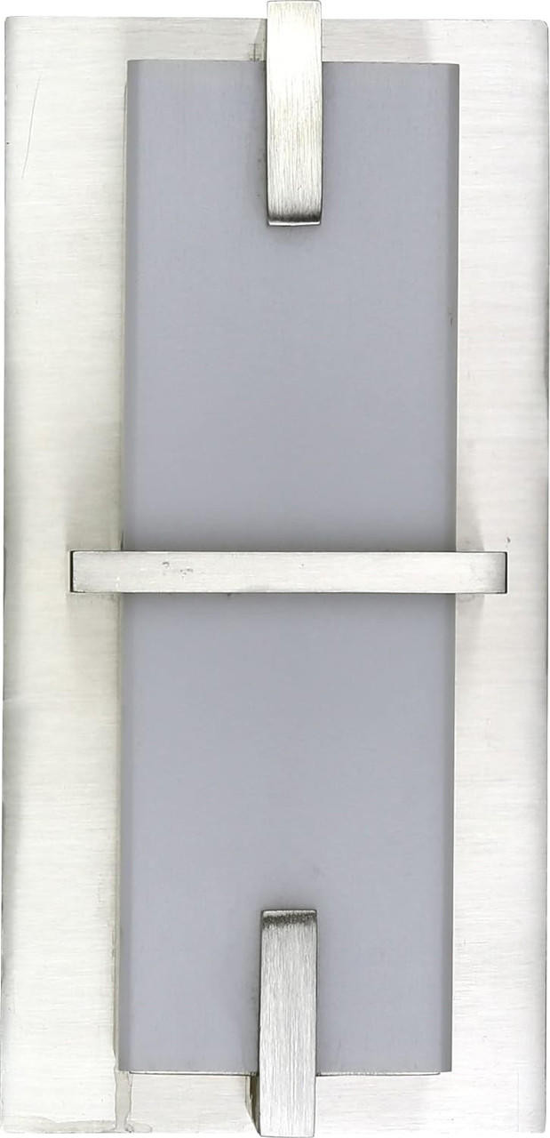 Sunlite 85101-SU | Brushed Nickel Wall Sconce Light Fixture