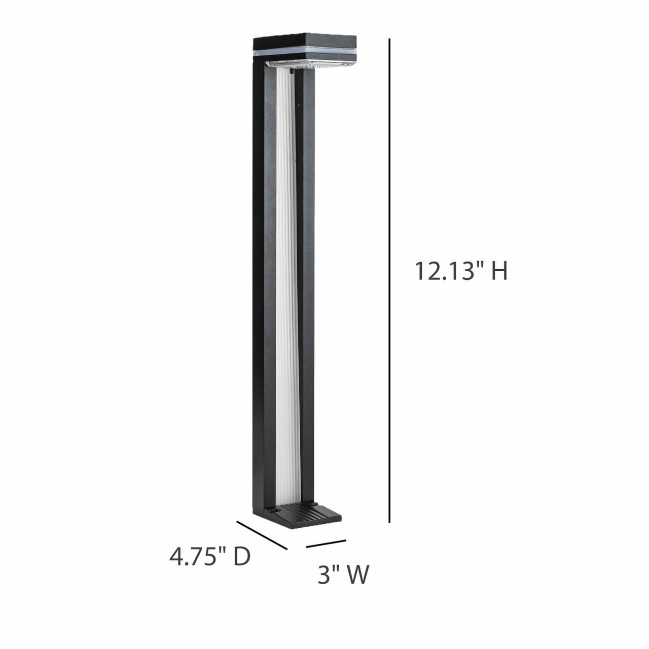 Gama Sonic 92iP260082 | Solar Sentry Modern Pathway Light