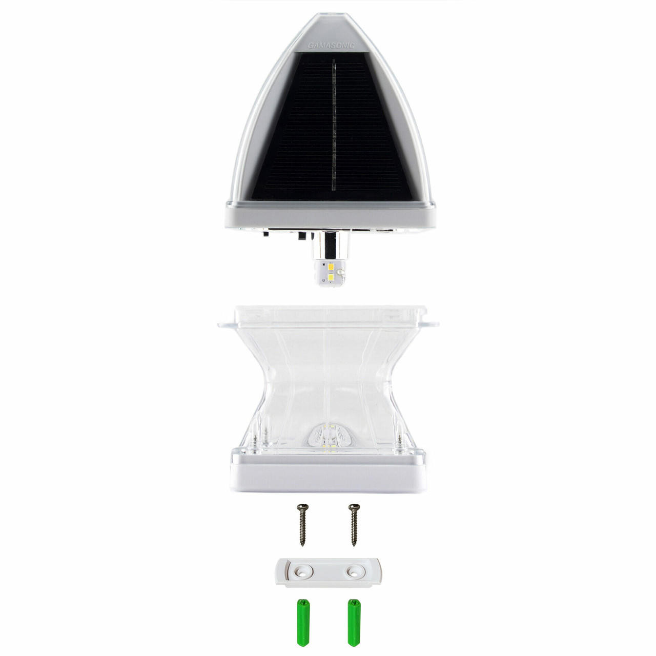 Gama Sonic 143iP2902KIT | Gothic Solar Post Cap Light Kit