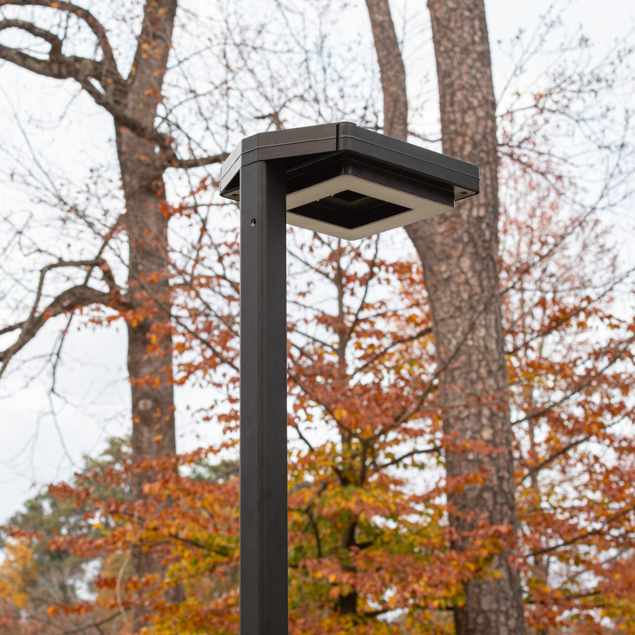 Gama Sonic 217i20001 | Contemporary Square Solar Post Light