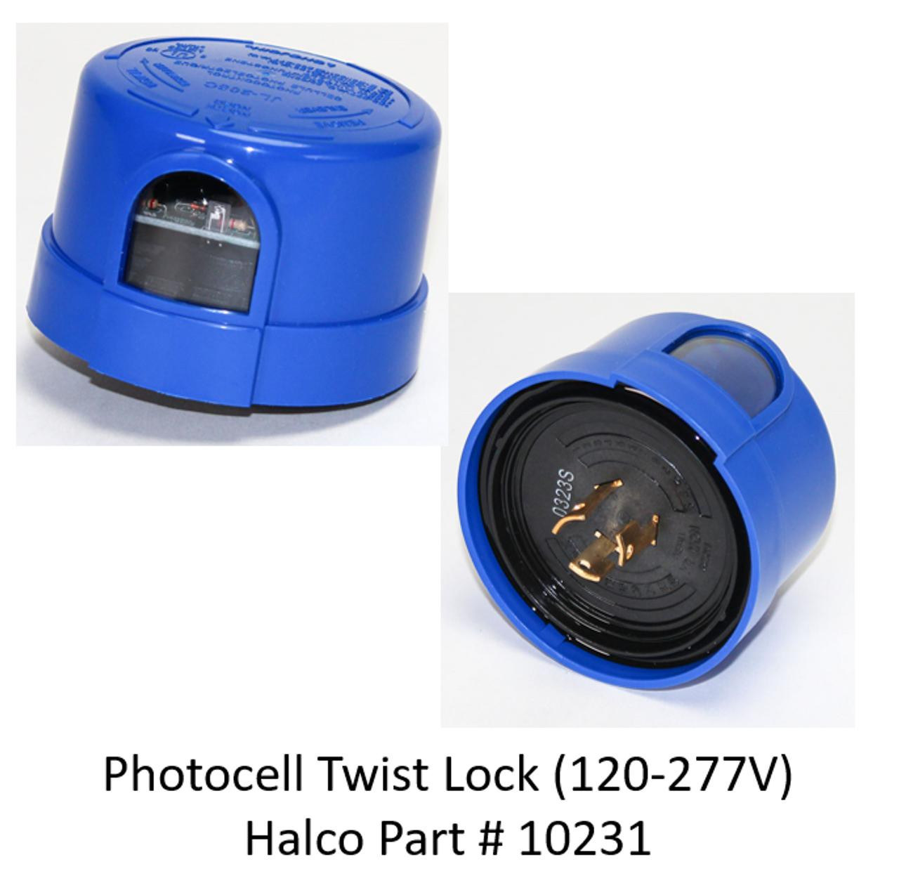 Halco 100100 | Bronze Area Light with Photocell & Shorting Cap
