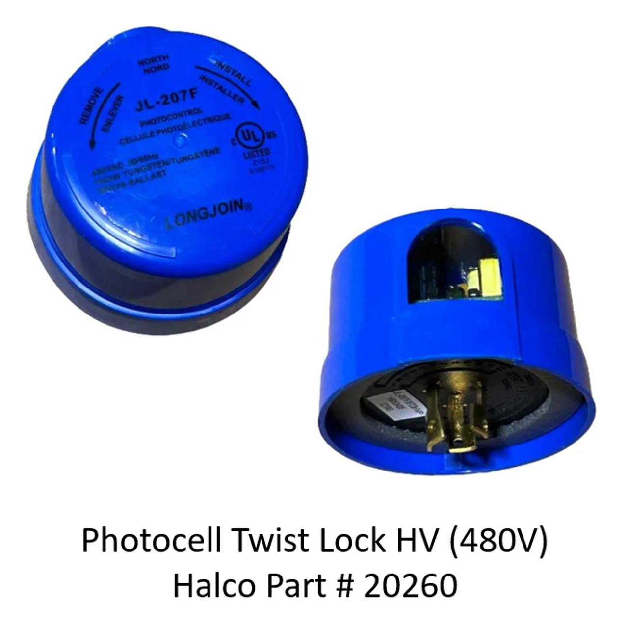 Halco 100182 | Bronze Area Light with Photocell & Shorting Cap