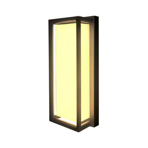 Euri LIS-WL1000-12 | Black Smart Outdoor Wall Light RGBW Color