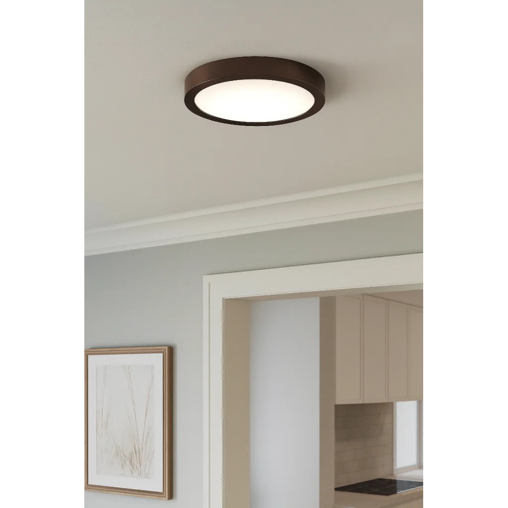 Cyber Tech C2211RD-DISK/BZ | 22W LED Flush Mount | 3 x CCT