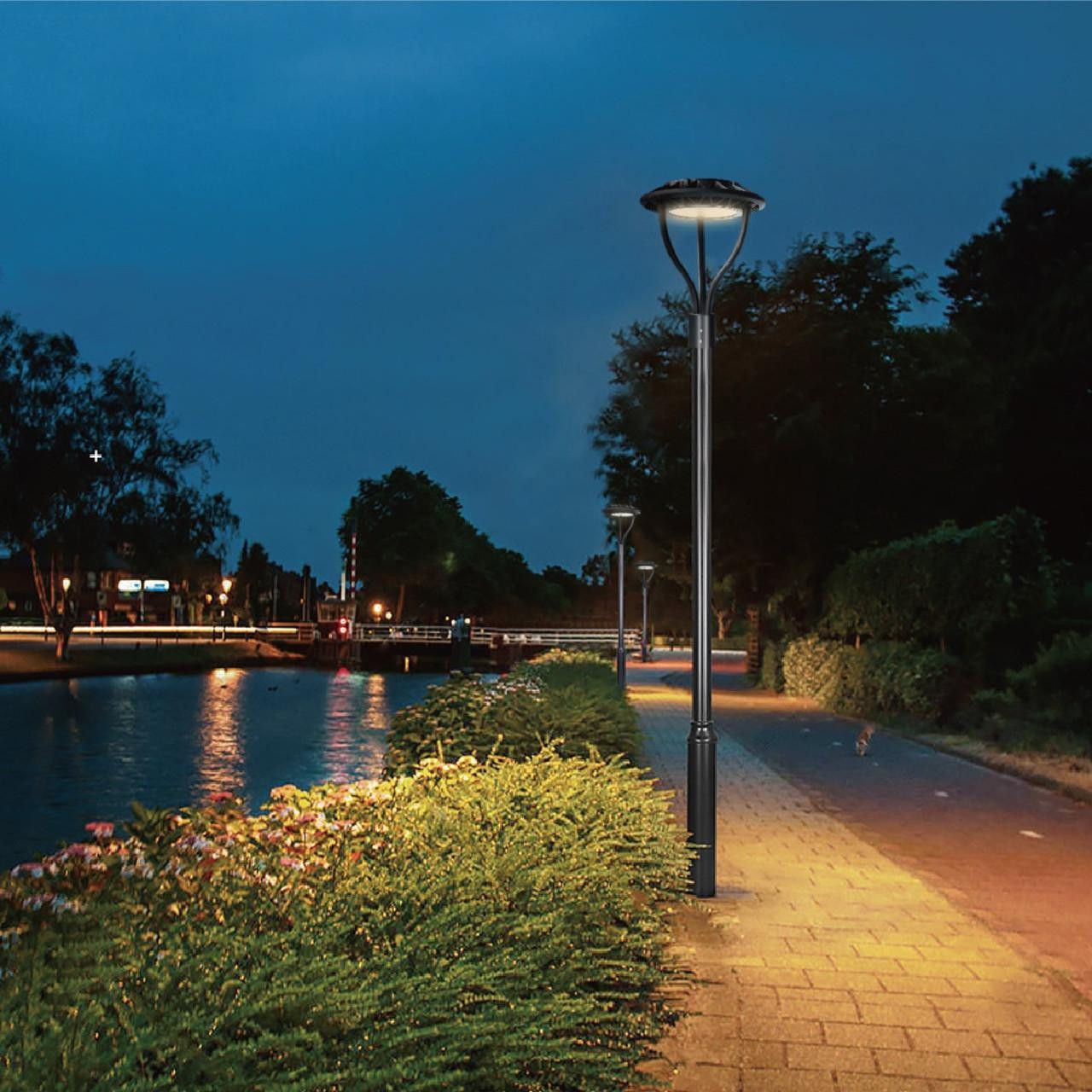 150W LED Post Top Light Full Cutoff - Dark Sky - 30K/40K/50K