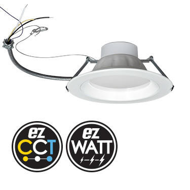 CCT Selectable 6" Surface LED Downlight Fixture