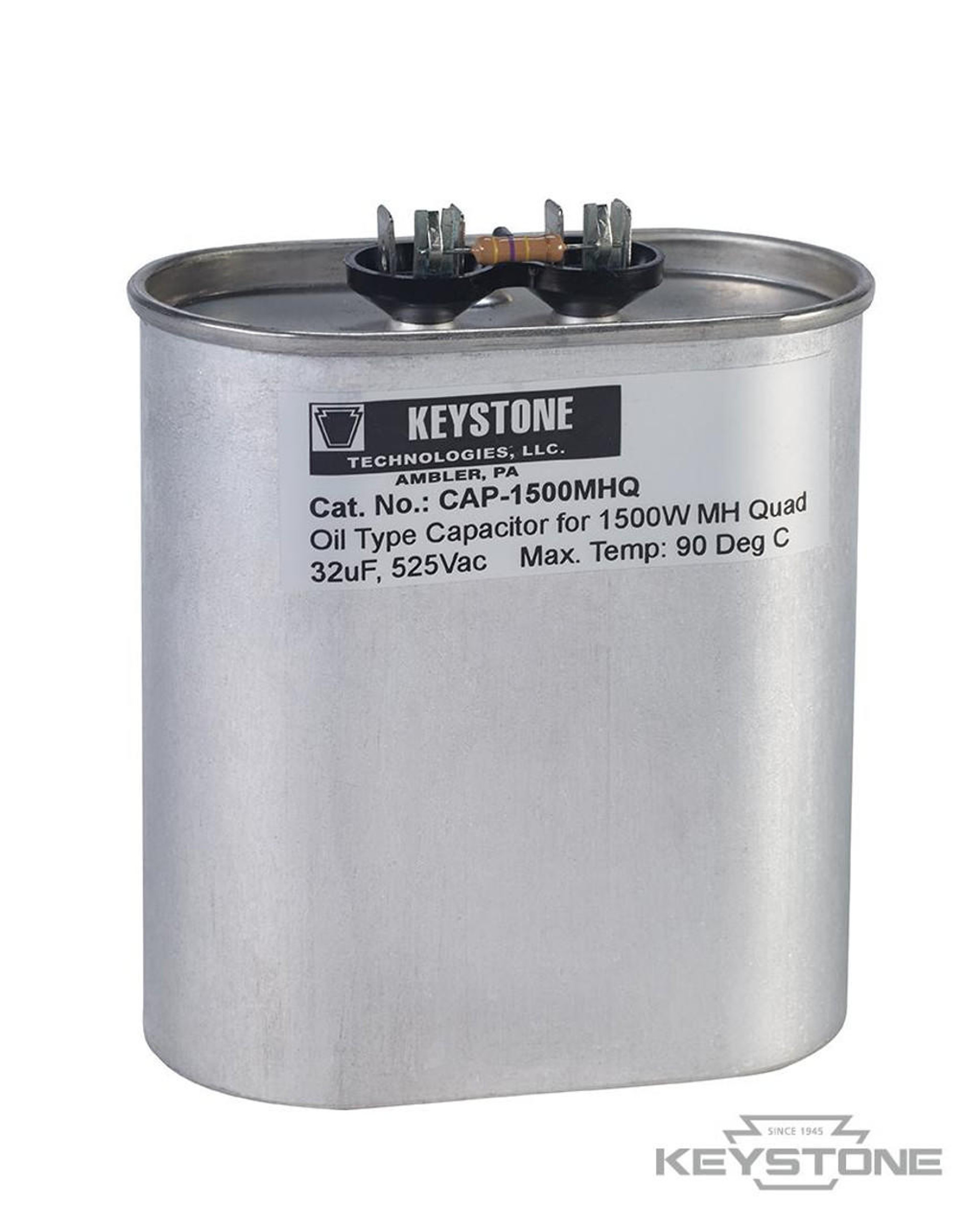 Keystone CAP-1500MH | 1500W Metal Halide Capacitor