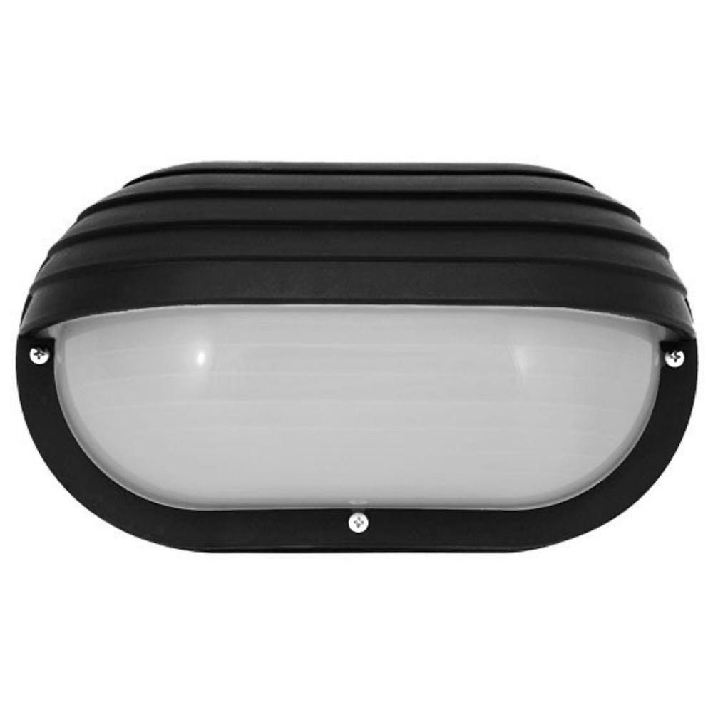 Incon Lighting | White Eyelid Half Oval Nautical Wall Light