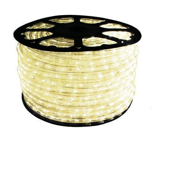 Green Watt LED | 150ft Warm White LED Rope Light Spool 120V