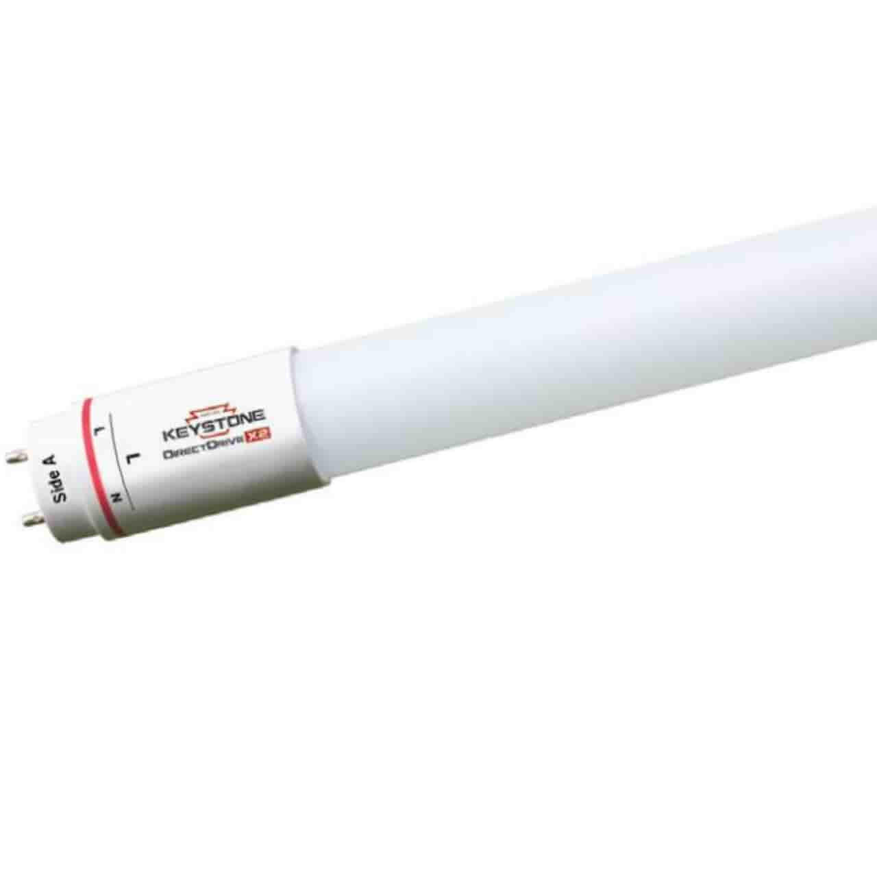 Keystone KT-LED10.5T8-48G-850-DX2/G2 | Type B T8 LED Tube 5000K