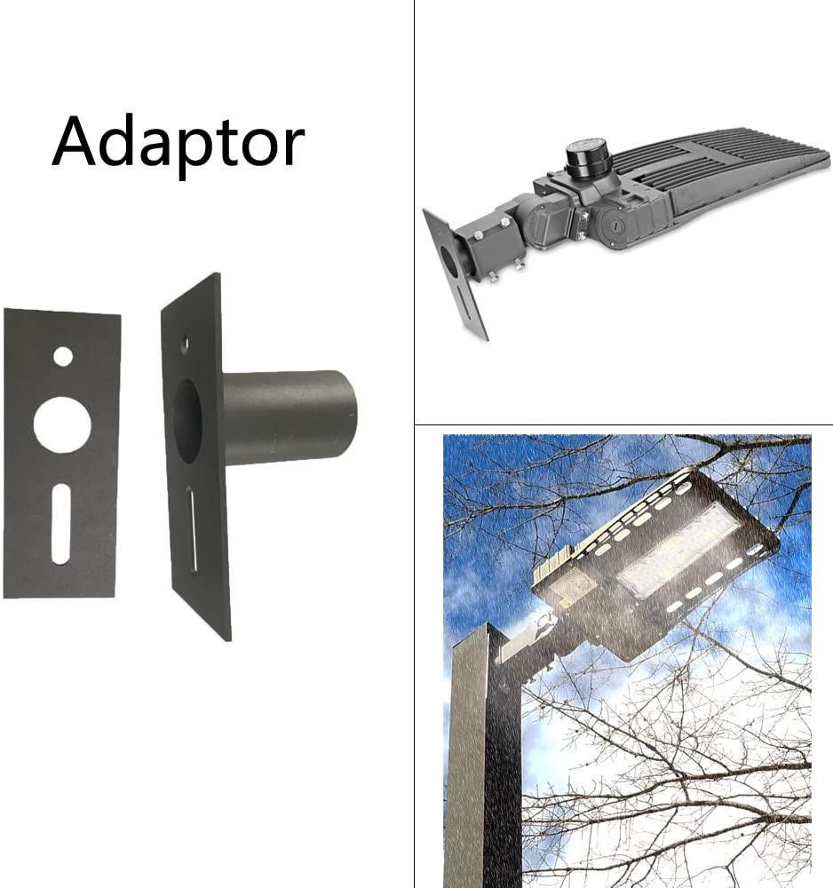 Wall or Light Pole Slip Fitter Tenon Adapter Mounting Arm Bracket