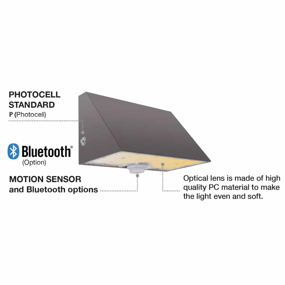 Full Cut-Off LED Wall Pack | Customizable Exterior Lighting