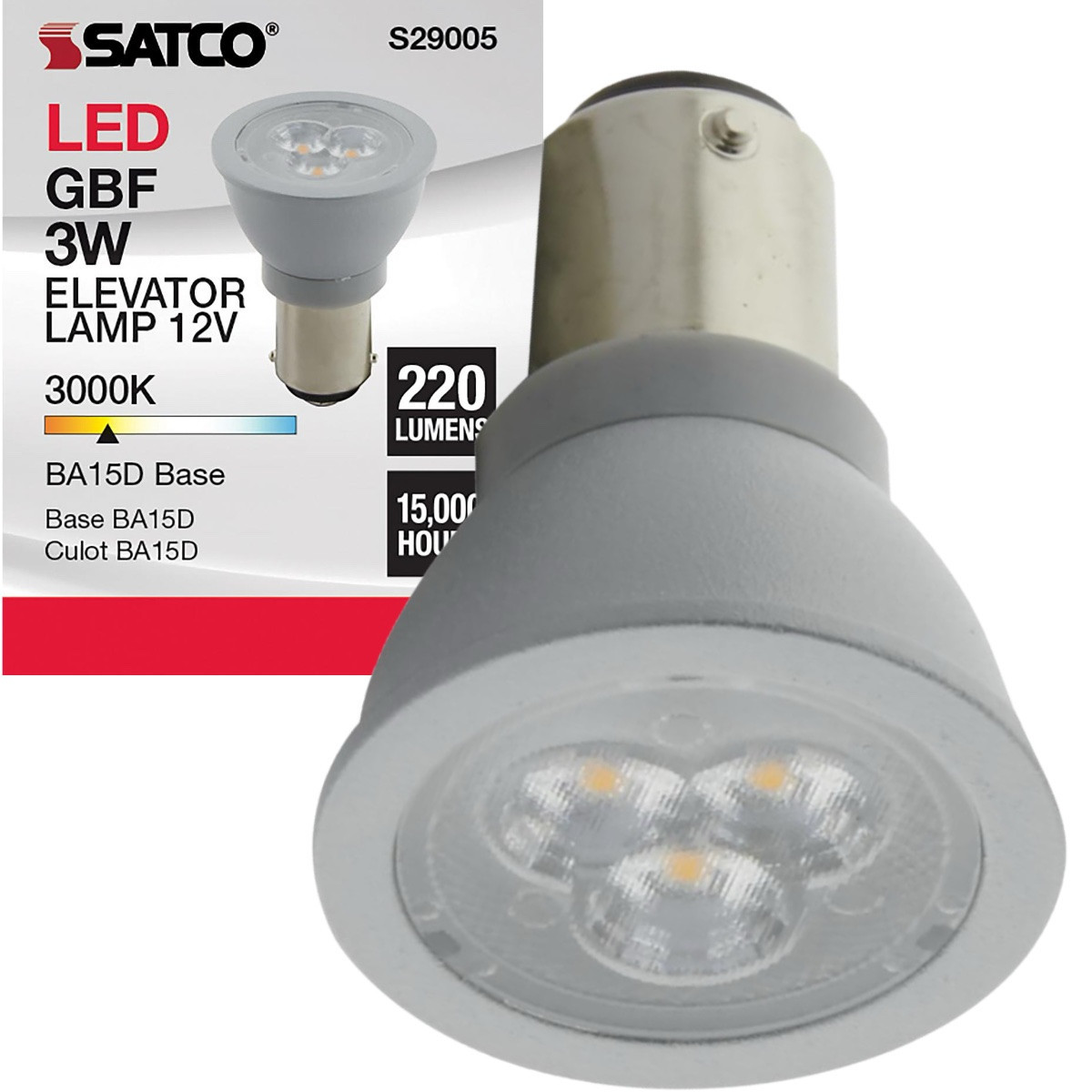 LED Elevator Bulb Replacements - BA15d - E17 - G4 LED Lamps