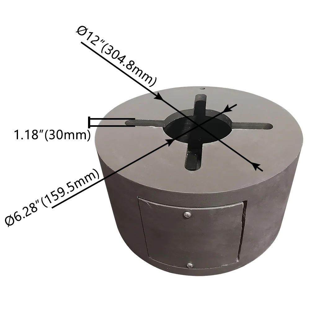Round Light Pole Universal Anchor Base Adapter