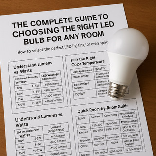 The Complete Guide to Choosing the Right LED Bulb for Any Room - Light ...