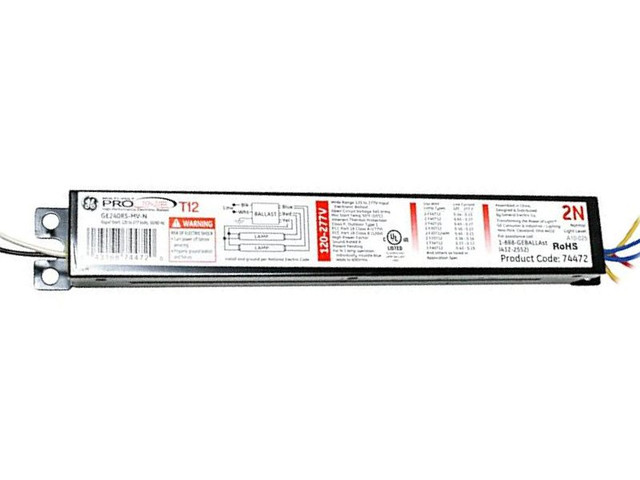 GE Lighting GE240PS-MV-N | Proline Electronic T12 Ballast