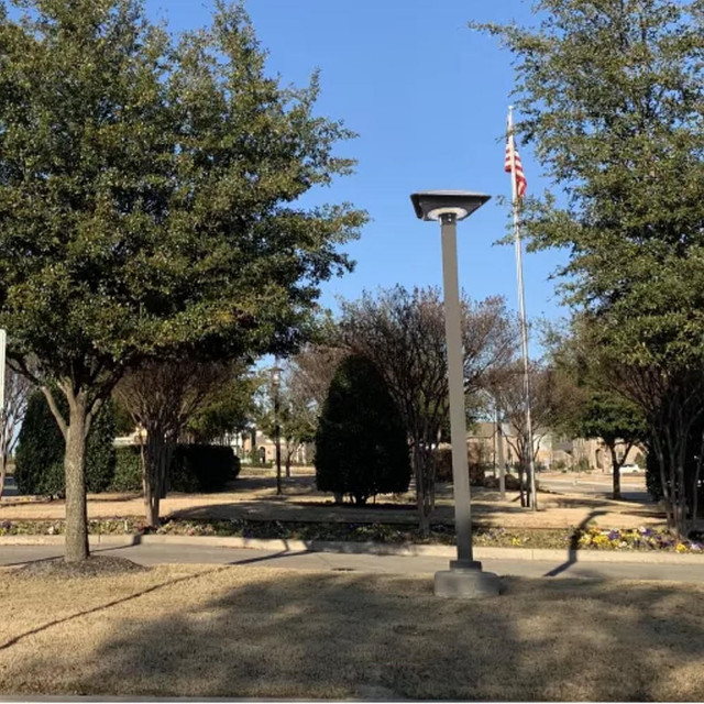 LBS Lighting | Modern LED Street Light Post Top Outdoor 5000K