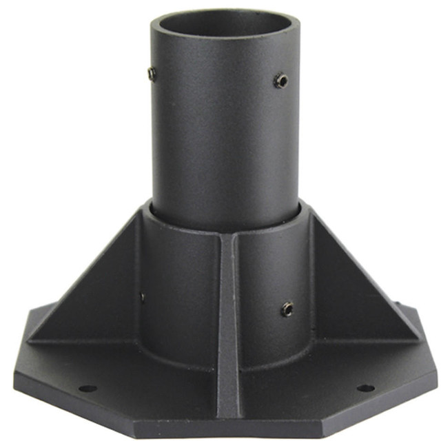 Commercial Grade 3" Aluminum Surface Mount Base for Light Pole