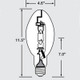 Plusrite 1042 | MP400/BU/MOG | 400W Metal Halide