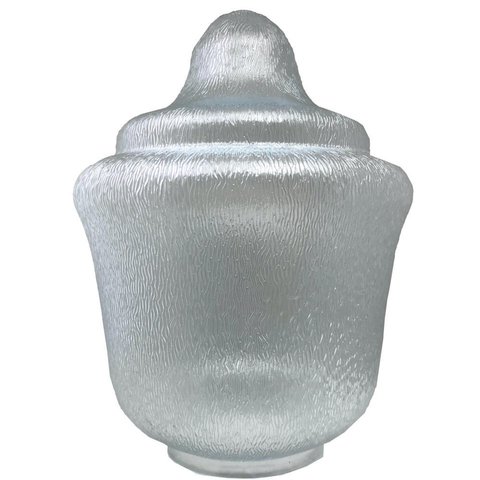 LBS Lighting | 18" Clear Plastic Acorn Street Light Globe