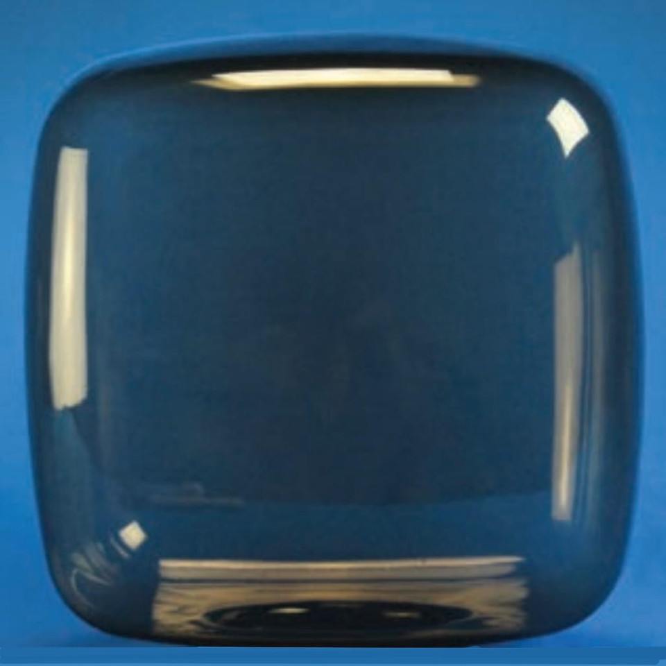 Replacement Plastic Square Cube Street Light Globe Covers