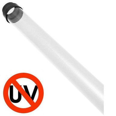 Clear T8 Tube Guard - 4 ft - UV Blocking - Protective Sleeve