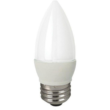 TCP LED4E26B1124KF | 4W LED B11 Frosted Blunt Tip 2400K