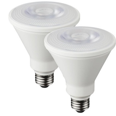 TCP L8BR30D1527K2 | 8W BR30 LED Can Light Bulb | 2 Pack