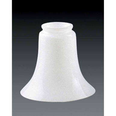 Volume Lighting GS-46 | 5 1/2" Bell-Shaped White Glass Shade