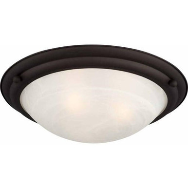 Volume V6854-79 | Indoor Antique Bronze Flush Mount