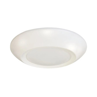 NaturaLED 9522 | 12W 7-Inch Indoor White Compact Flush Mount