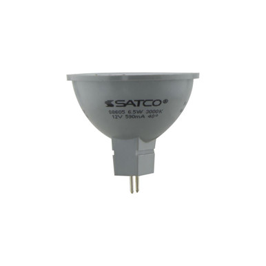 Satco S8605 | 6.5W LED MR16 Light Bulb | 3000K CCT