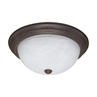Satco 60-207 | 15" Flush Mount Fixture | 3 Light