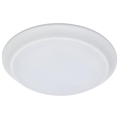 Satco 62-1811R1 White Flush-Mount Disk Light
