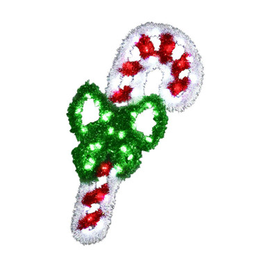 Vickerman D492051 | 4ft Commercial Candy Cane Pole Light