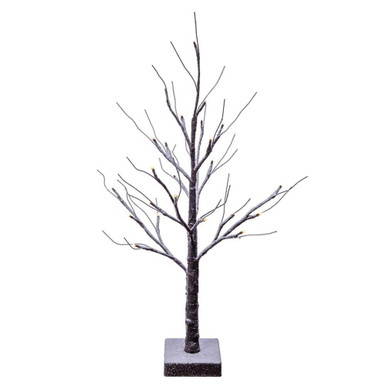 Vickerman X220820 | 2' Brown Frosted Twig Tree LED with Lights
