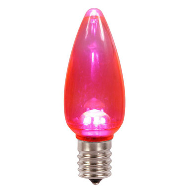 Vickerman XLEDTC99-25 | C9 Pink LED Bulb 25 Pack