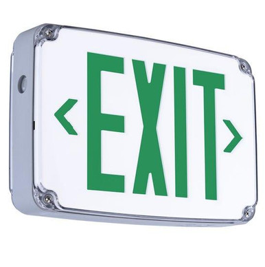 Halco 97109 | Green Wet Cold Location Emergency Exit Sign