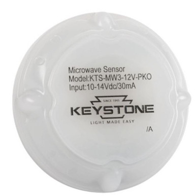 Keystone KTS-MW3-12V-PKO | 12V Microwave Sensor - Dimming