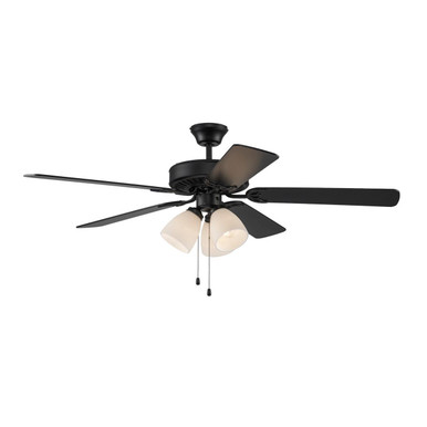 Trans Globe F-2005 BK | Solana 5-Blade Ceiling Fan Light Kit