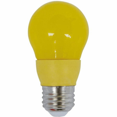 Cyber Tech LB5A/YL | 3 W LED A15 Bulb | Yellow Bug Light