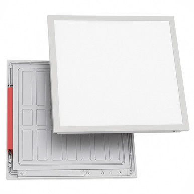 2x2 LED Flat Panel Light with 12W Emergency Battery Backup